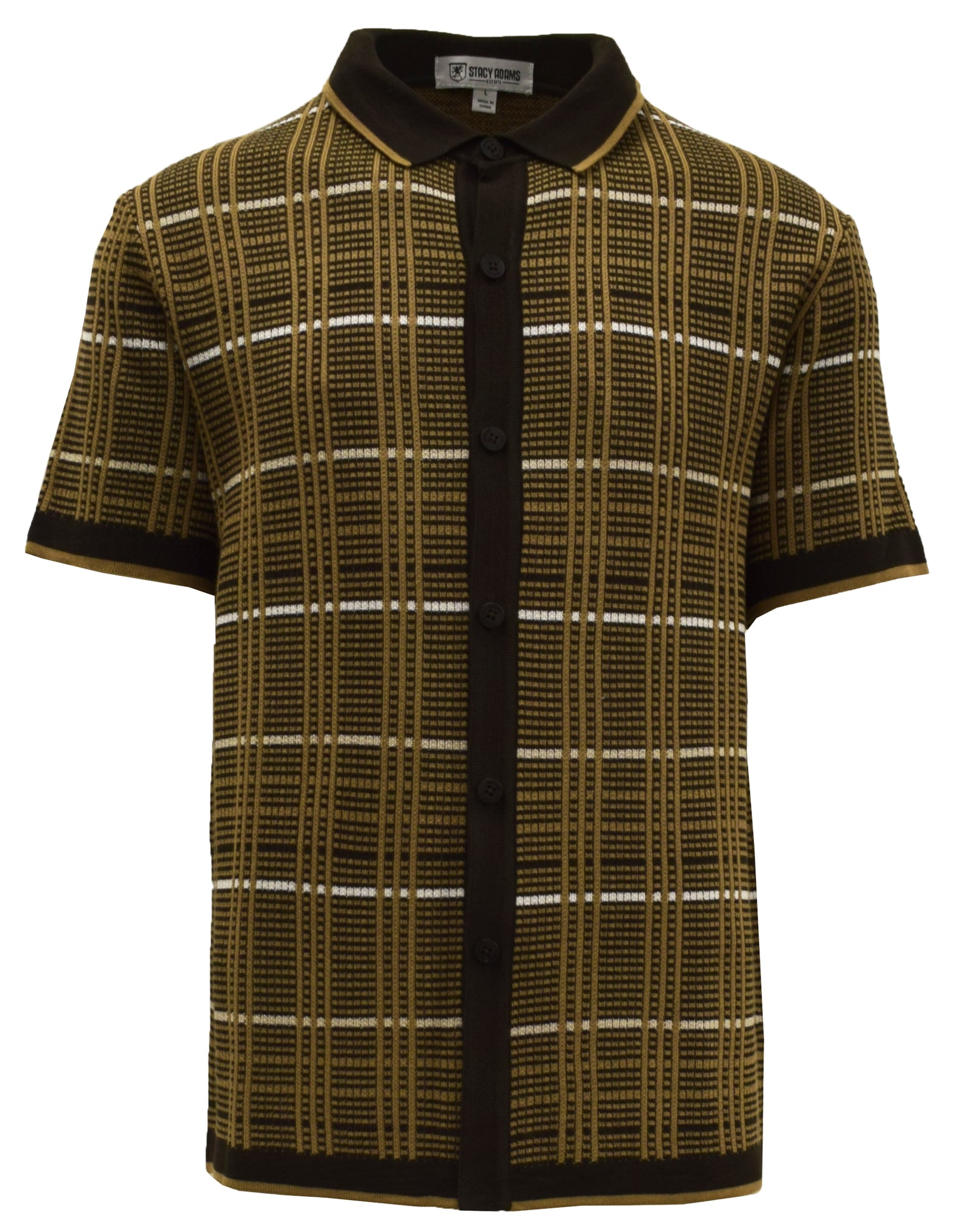 Stacy Adams 51002 S/S knit Brown