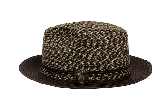 Steven Land Jacob SLJB-753 Straw Hat Natural/Brown